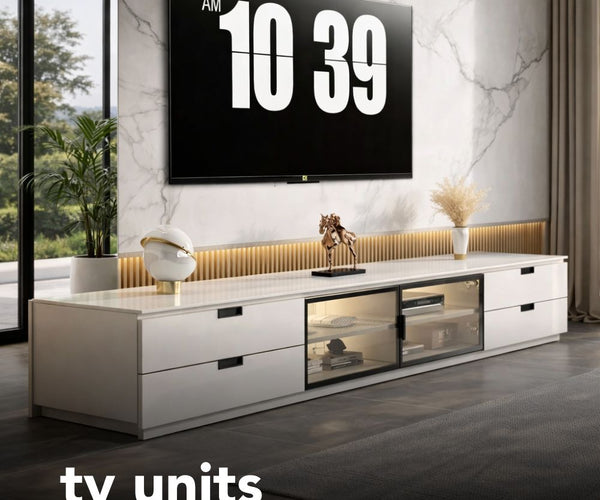 Stylish TV Units Collection – Modern, Wooden & Wall-Mounted Designs ...
